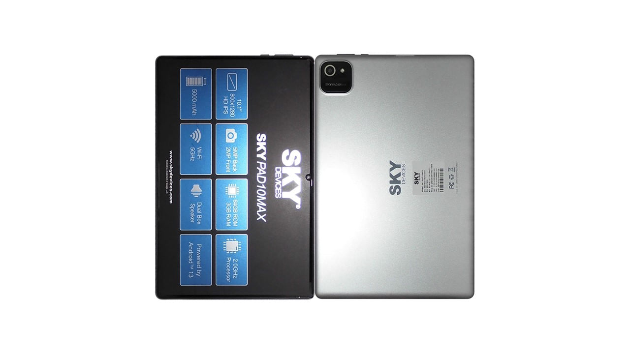 TABLET SKY PAD 10 MAX LTE 64+3 GRIS